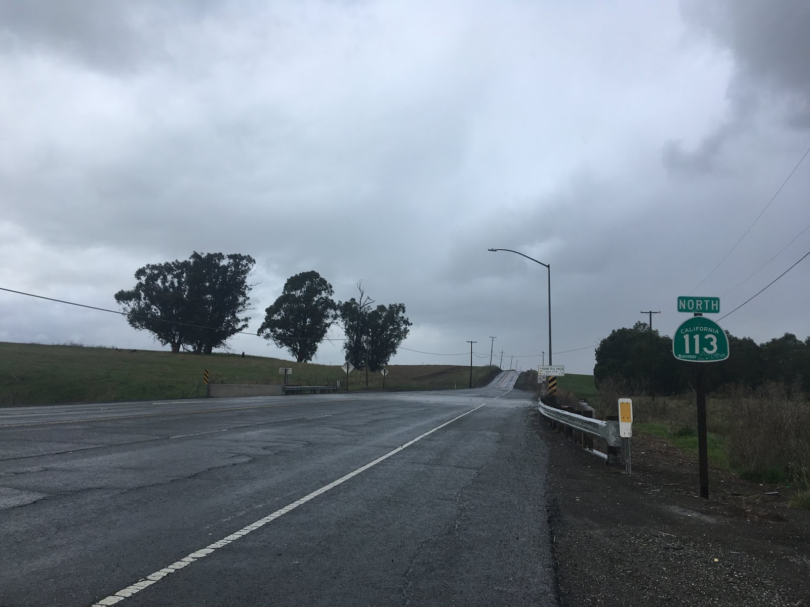 California State Route 113; a little bit of vintage US 40, US 40A, US ...