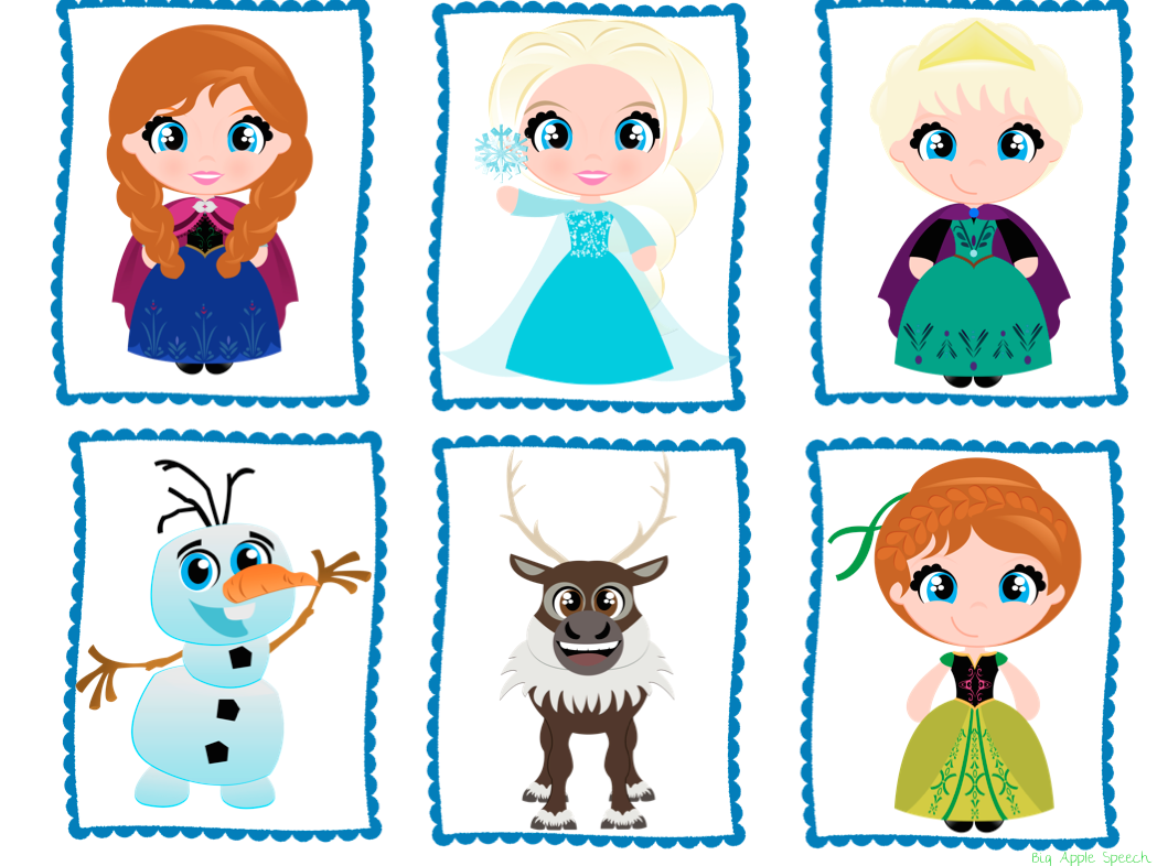 Big Apple Speech: FROZEN the Movie Activity!!