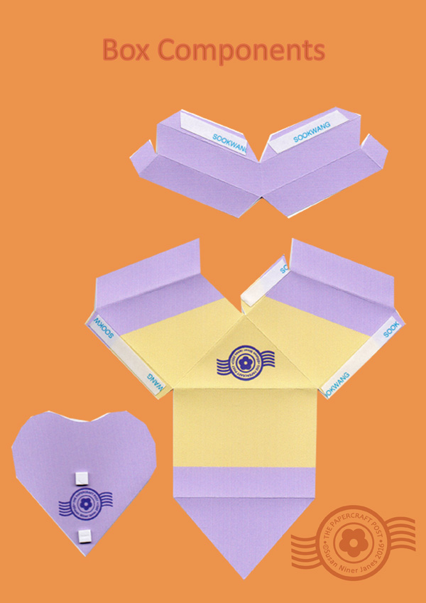 The Papercraft Post: Love Heart Treat Boxes
