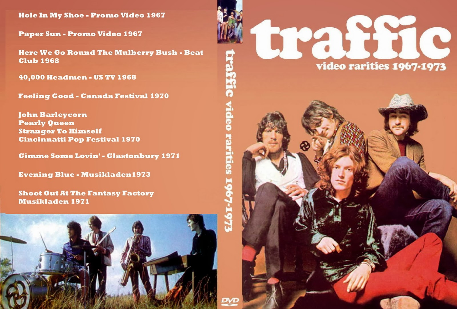 T.U.B.E.: Traffic - 1967-1973 - Video Rarities (DVDfull pro-shot)