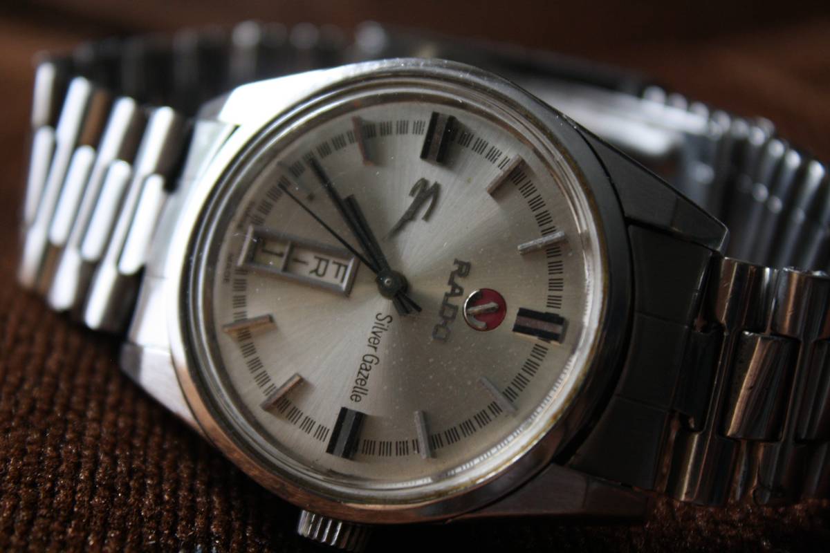 sale $ koleksi jam: Rado Silver Gazelle Day-Date (SOLD)
