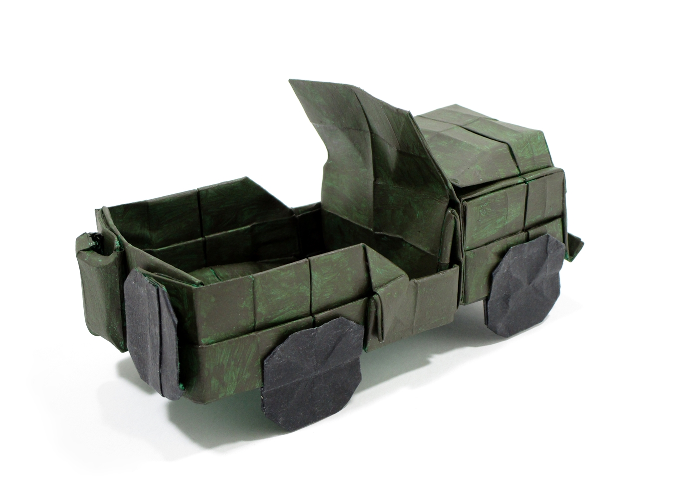 Mariano-Mi mundo el Origami: Jeep Willys M38A1