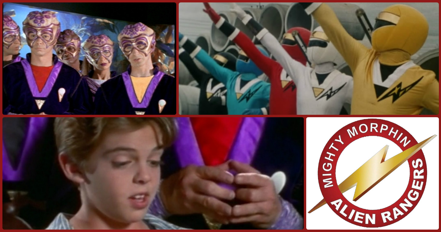 Mighty Morphin Alien Rangers – Climb Every Fountain / The Alien Trap