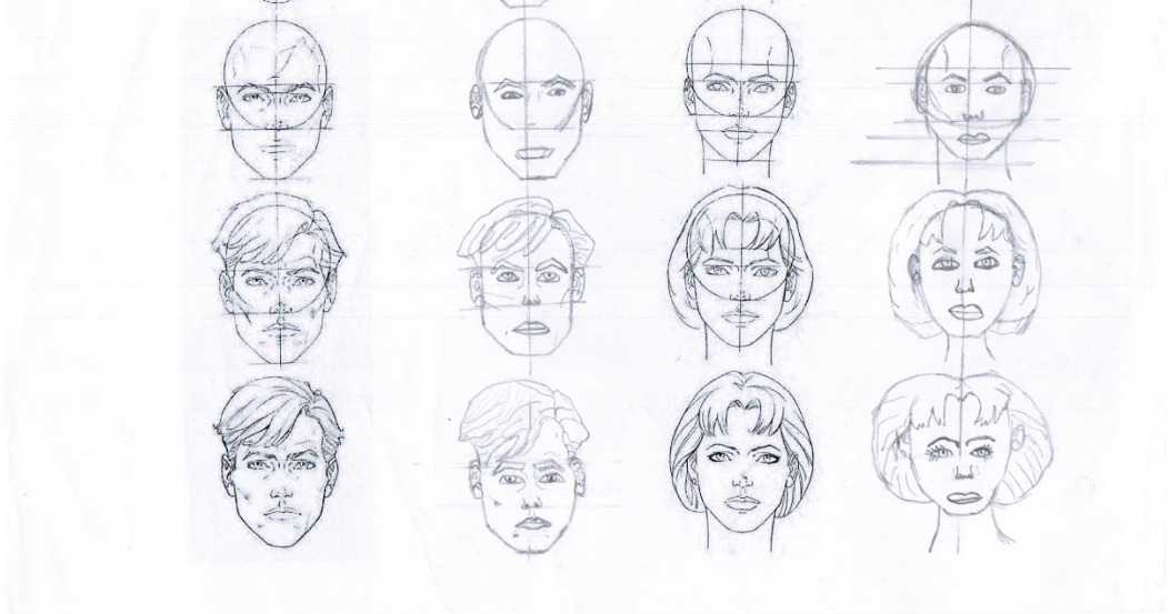 PROPORCION DEL ROSTRO ~ blog plastica blai