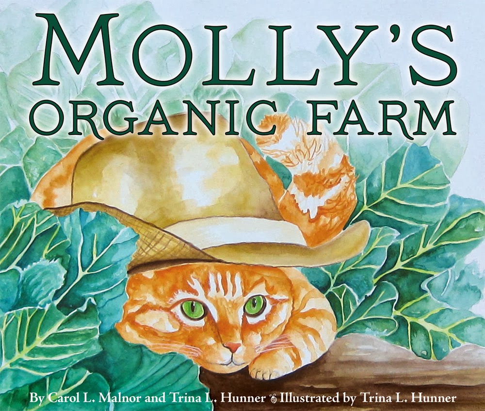 Momo celebrating time to read: Molly's organic farm by Carol L Malnor ...