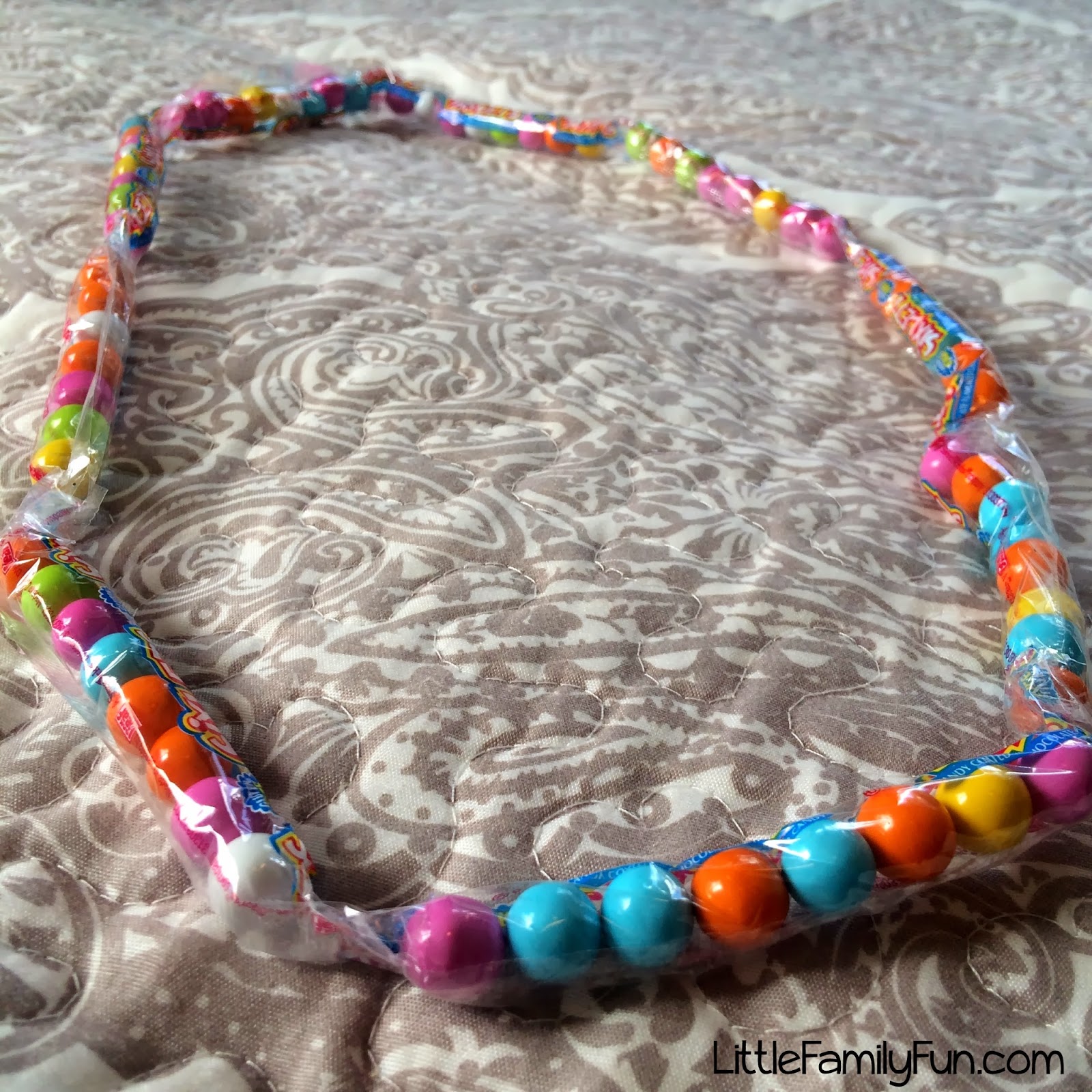 Little Family Fun: How to Make Candy Necklaces