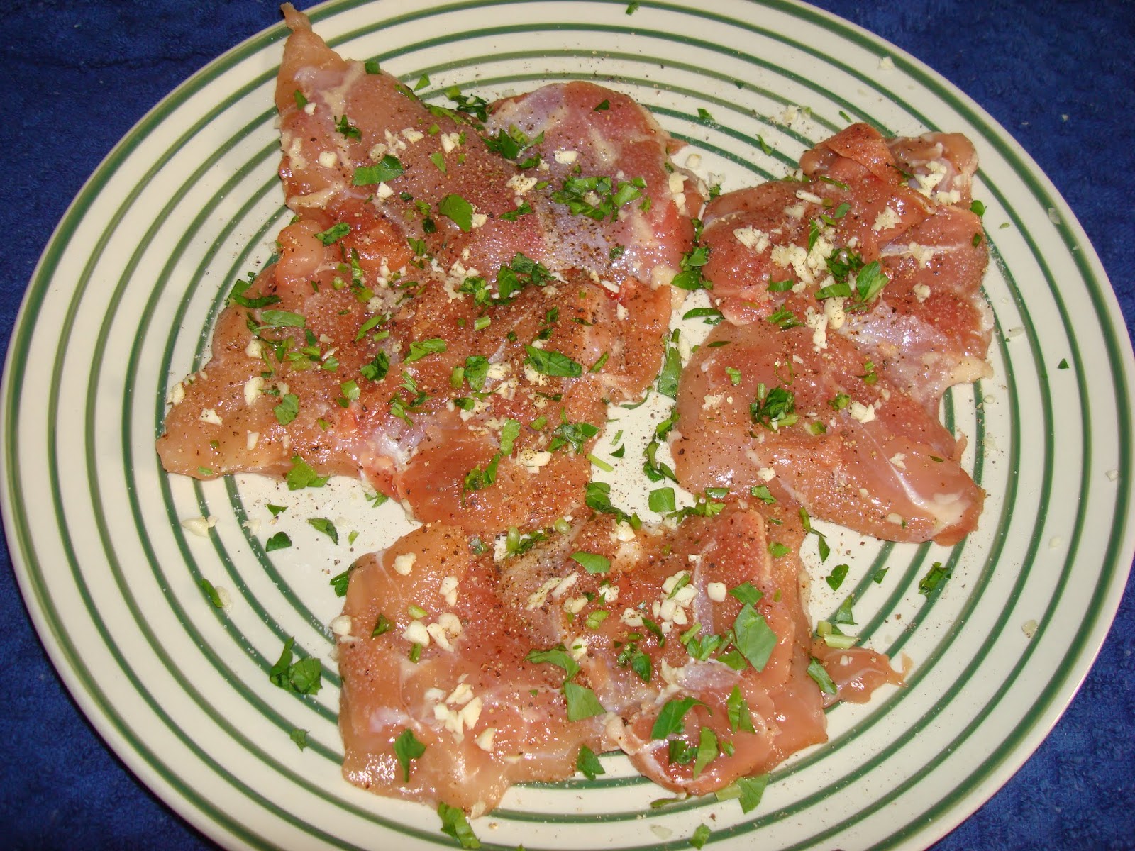 LA COCINA DEL POLLO: CHICKEN CUTLETS FRANCHAISE, MASHED POTATOES WITH ...
