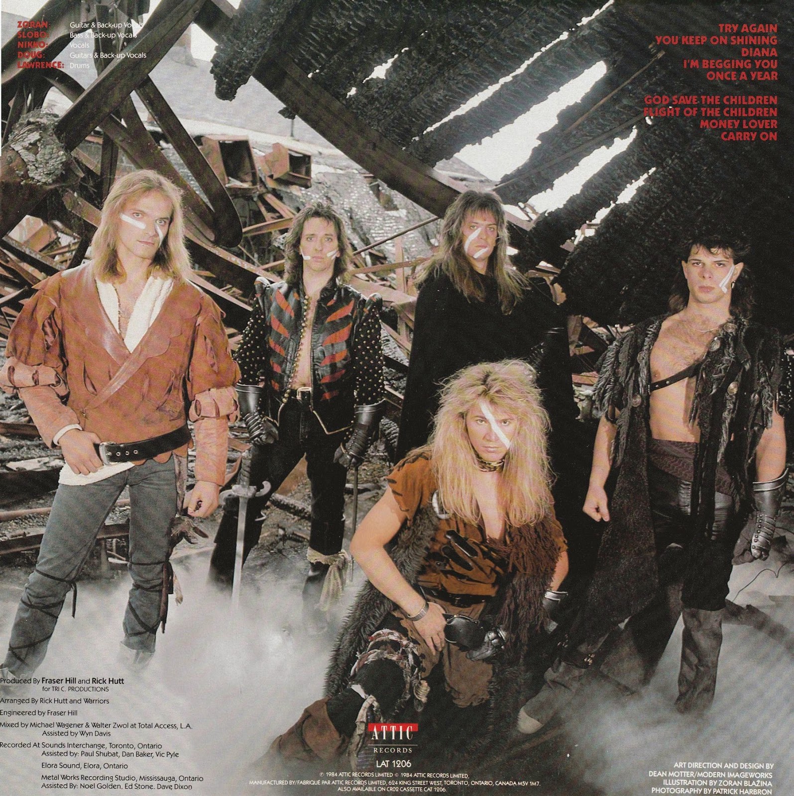 Heavy Metal Realm: Boneyard Metal: 80's Metal: Warriors (SRB ...