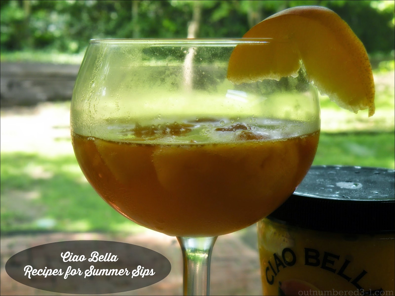 Ciao Bella Summer Sips Recipes! - Outnumbered 3 to 1