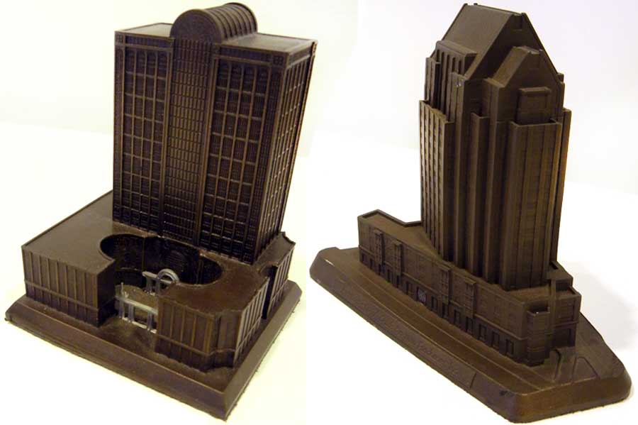 Building Collector: ‘Cold Cast Bronze’ Souvenir Buildings