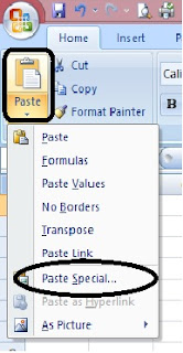 Memahami Fungsi Perintah Paste-Special Program Microsoft Excel - Fungsi ...