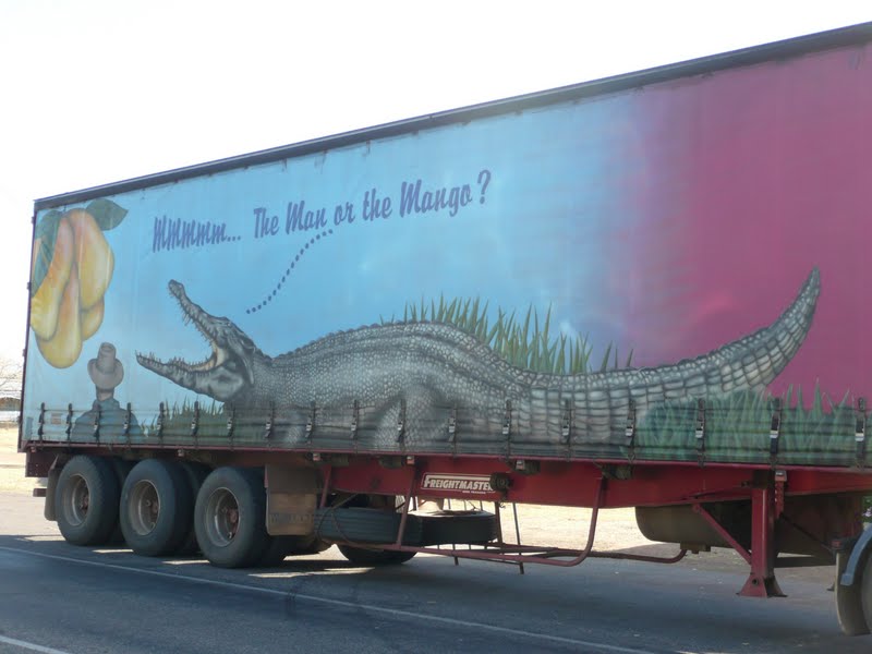 Nele & Andrew Around Oz: Gilbert River Rest Area, QLD (73km E of Croydon)