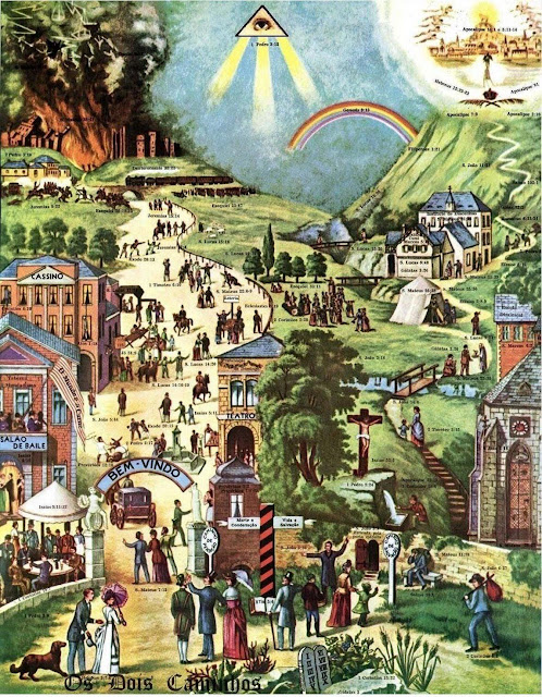 Casa de Oração de Araxá MG: Os Dois Caminhos