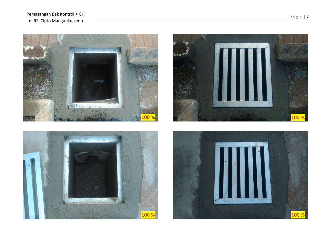 Pemasangan Bak Control Saluran U-dith Duracon di RSCM (20-01-2018) - RS ...