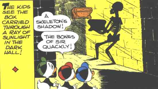 Section 244: "Blow your horn, you invisible juggernaut!" Donald Duck ...