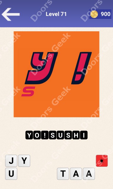 Guess the Restaurant Level 71 Answer ~ Doors Geek