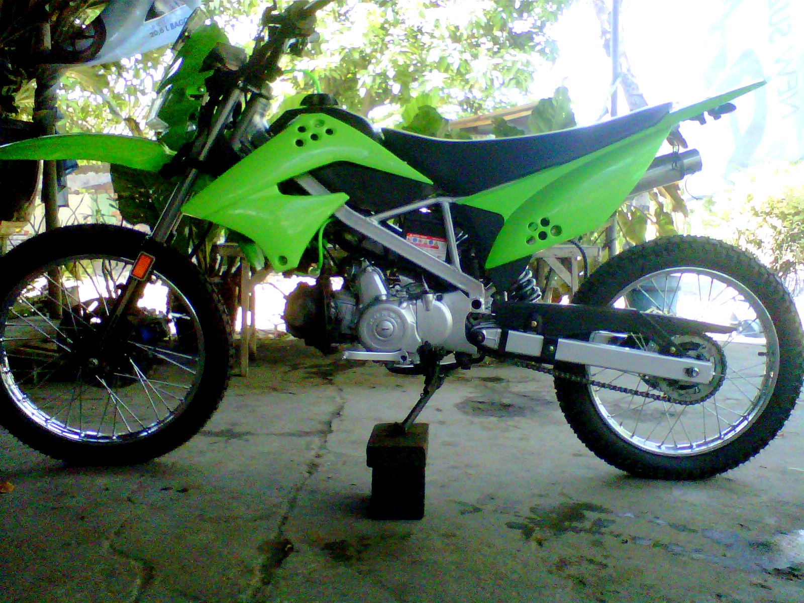 Honda Supra Modif Trail - Kumpulan Modifikasi Motor Mobil 2019