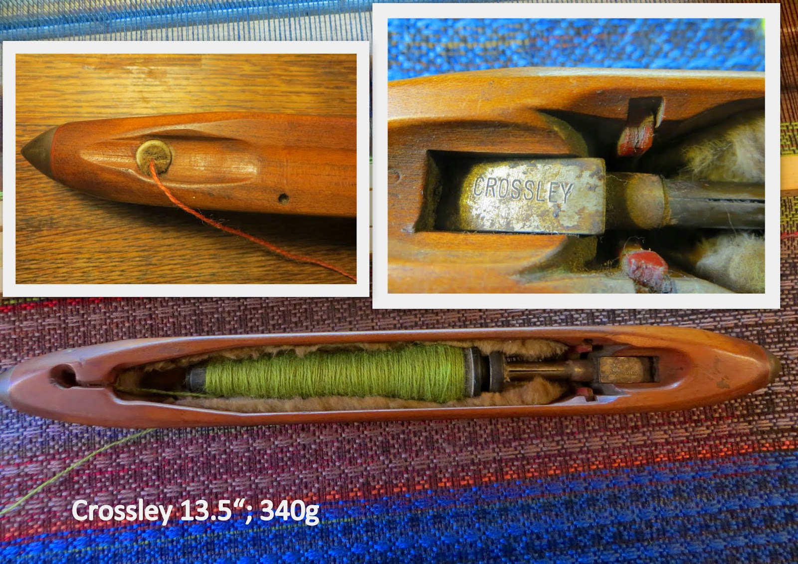 Gangewifre Weaving: End Feed Shuttles