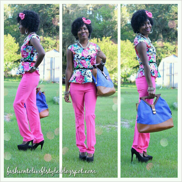 Floral Fusion OOTD - FASHIONTOLIVE + FASHIONABLEFOODIVA
