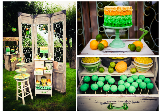 Home Confetti: 7th "7-Up Lemon Lime" Party