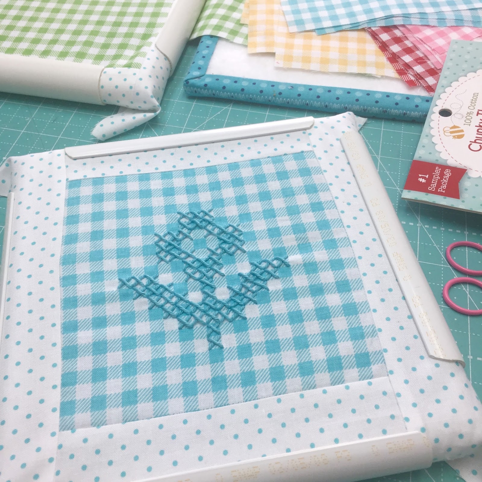 Bee In My Bonnet: Let's Bake Sew Along - Week One!!