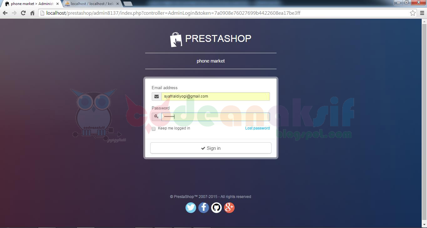 Cara Mudah Install PrestaShop di Localhost - BACA CODING
