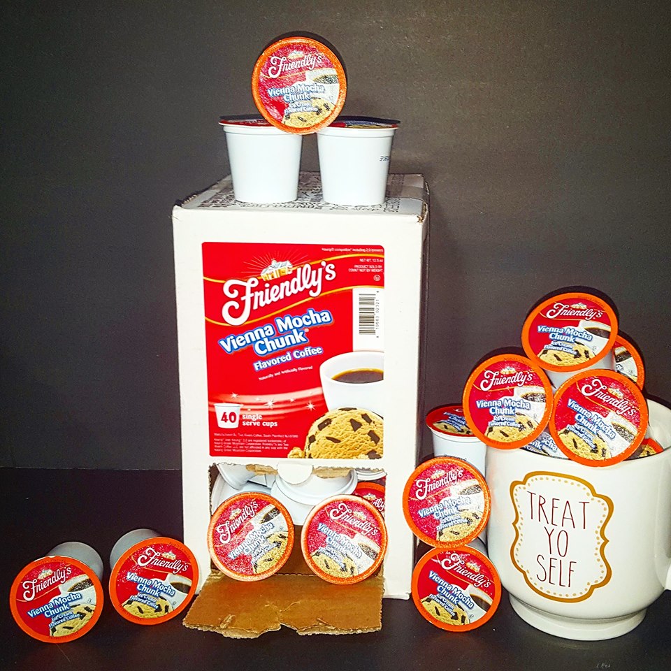 Back to school with Friendly's Vienna mocha chunk flavored coffee ...