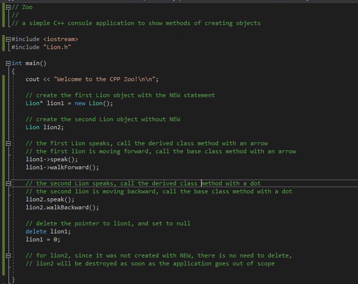 Abion Technology Creating Objects With Object Oriented C
