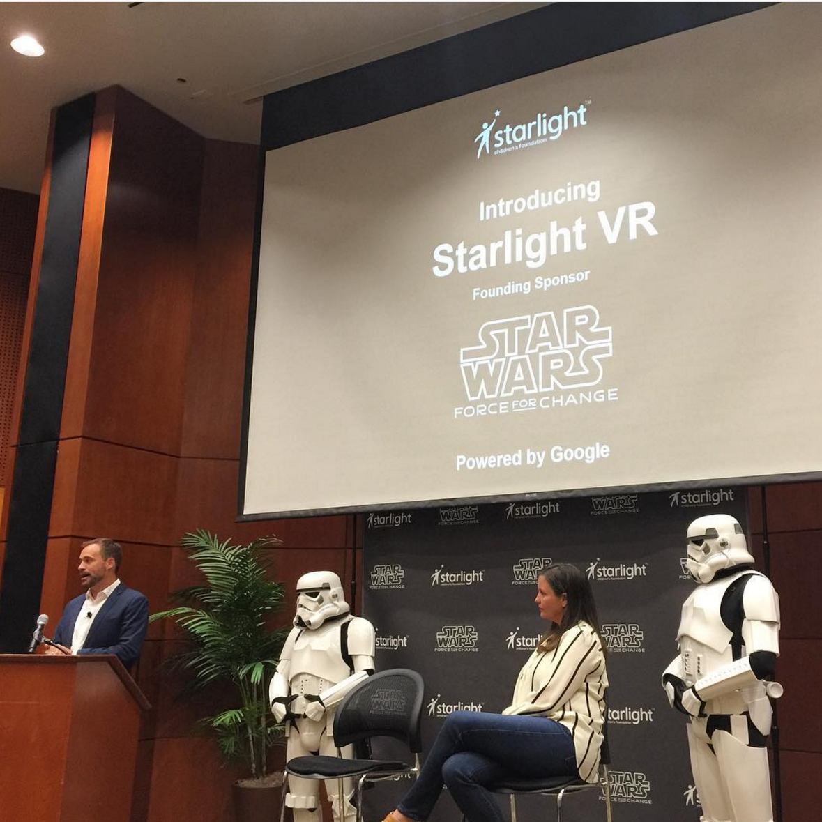 Starlight Foundation Launching Virtual Reality Experience with Force ...