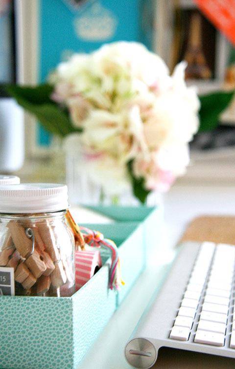 IHeart Organizing: UHeart Organizing: A Pretty Organized Desktop