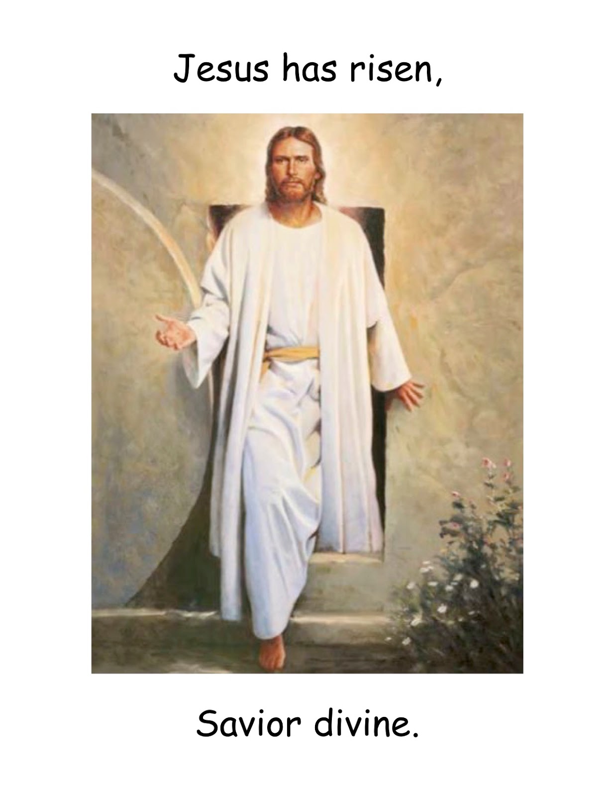 Camille's Primary Ideas: Jesus Has Risen