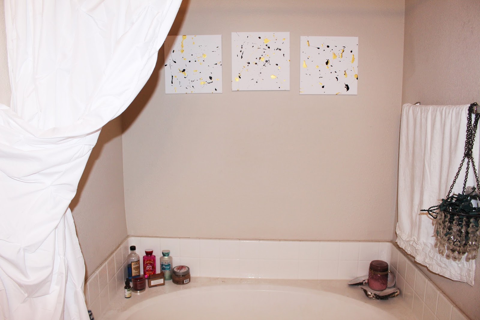 Priscilla Paige Presley: DIY | SPLATTER PAINT ART