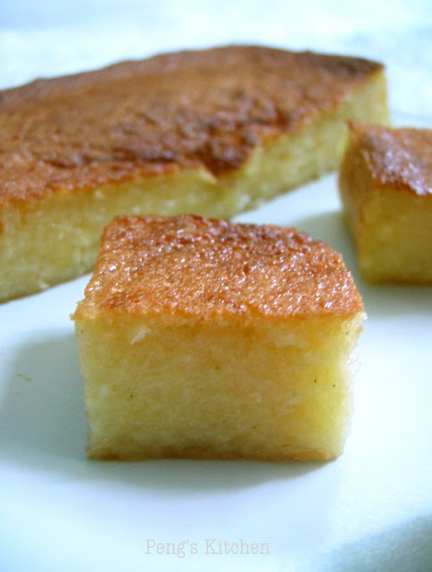 Peng's Kitchen: Baked Tapioca Cake