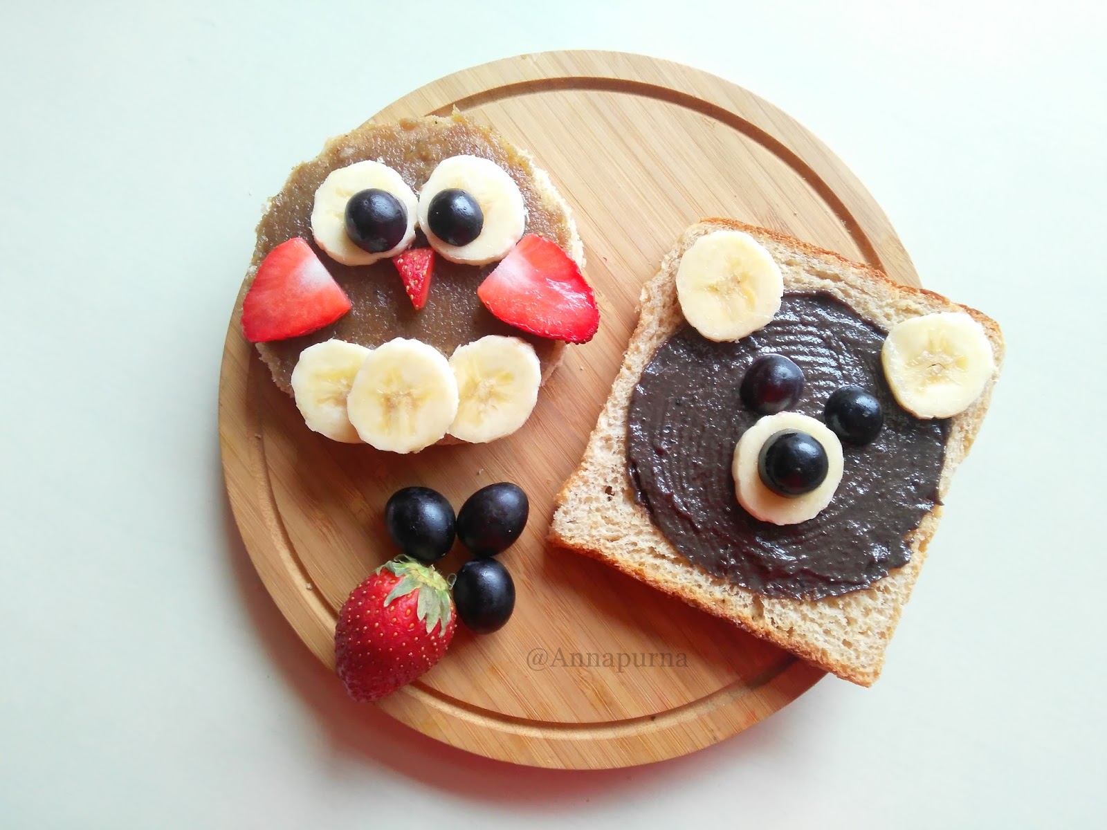 Annapurna: Edible Food Art - Breakfast Ideas For Kids