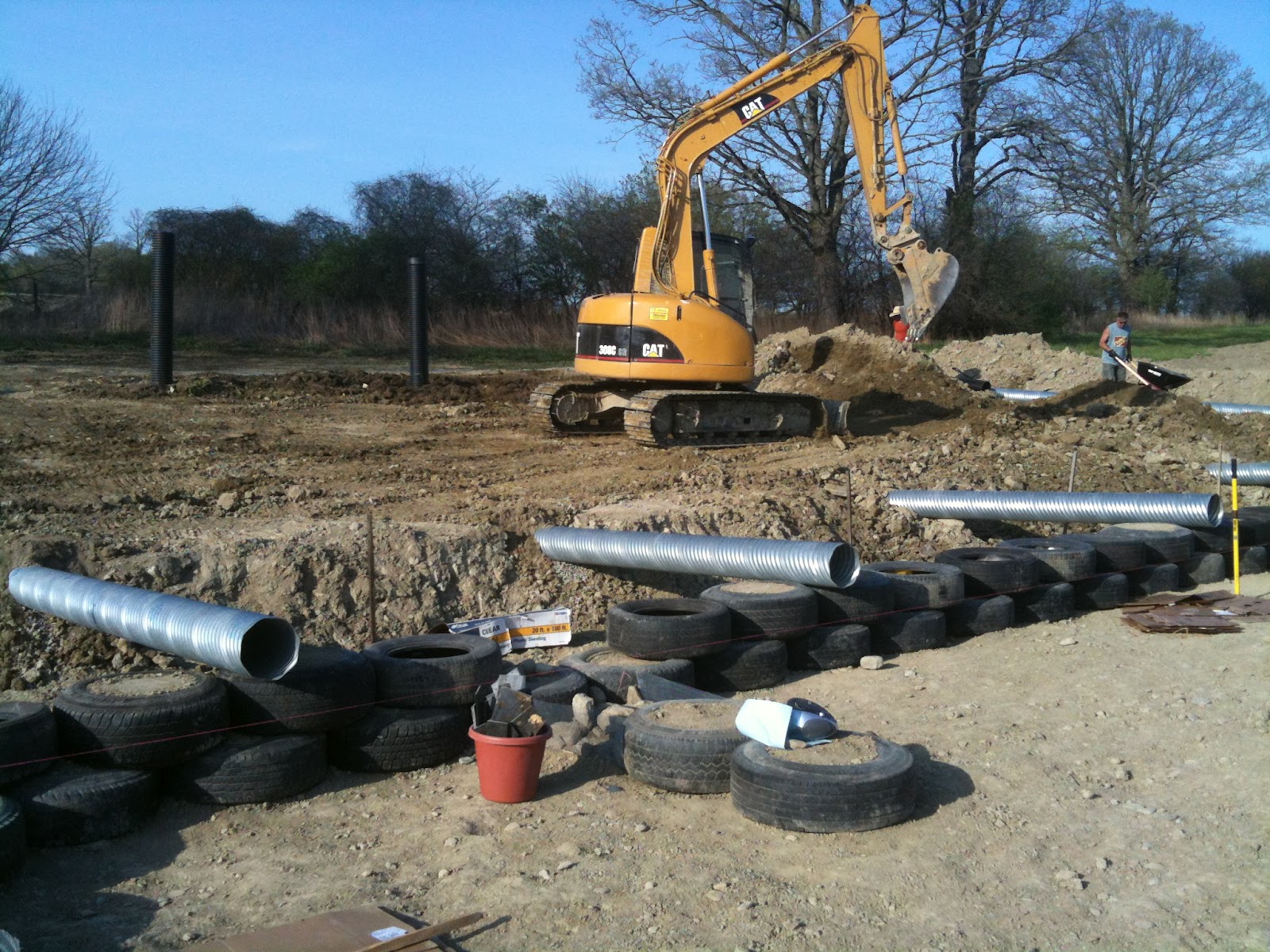 The Freeville Earthship: Cooling Tubes