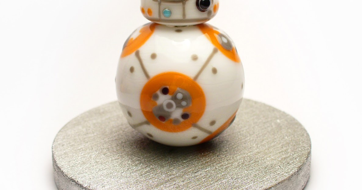 Heather Sellers Art Glass: Droid Paperweight
