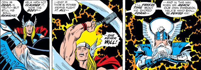 The Peerless Power of Comics!: "-- And Odin Dies!"