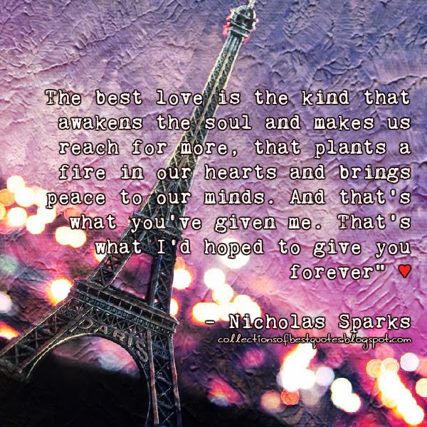 Collections Of Best Quotes: The best love