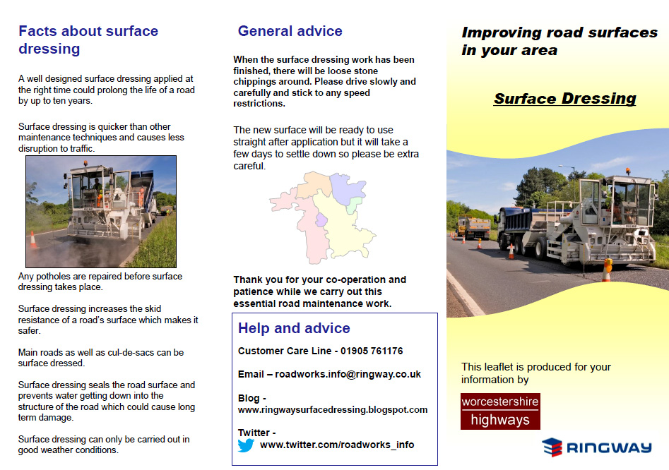 Ringway Surface Dressing