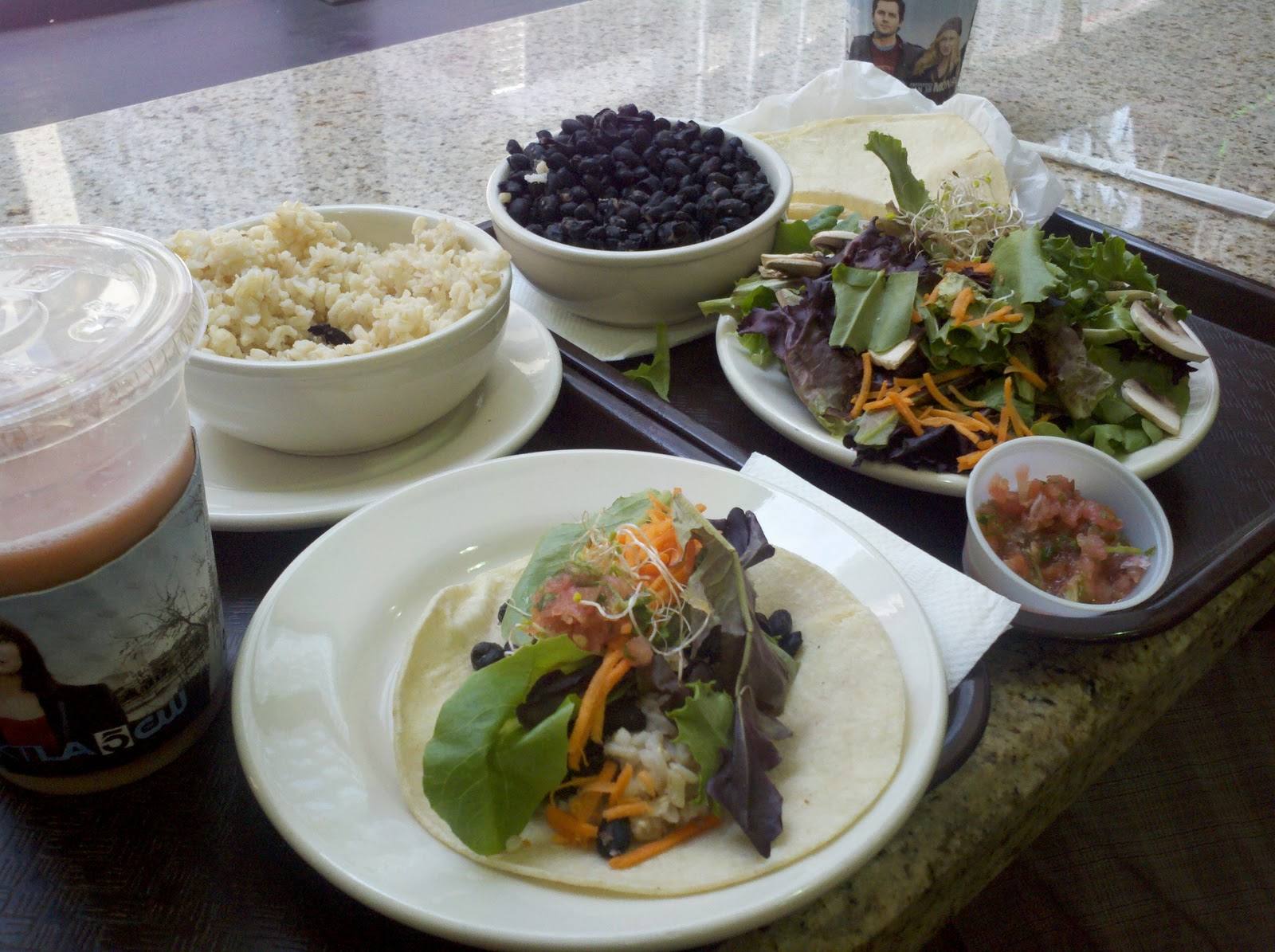 The Healthy Vegans: Tierra Cafe :: Healthy Eats in Downtown Los Angeles