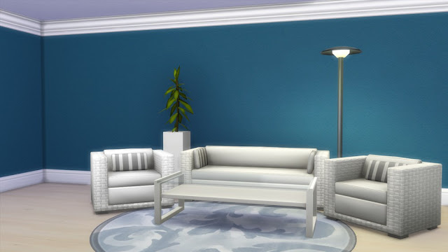 Corporation "SimsStroy": The Sims 4. Wall paint "What you need" set 01