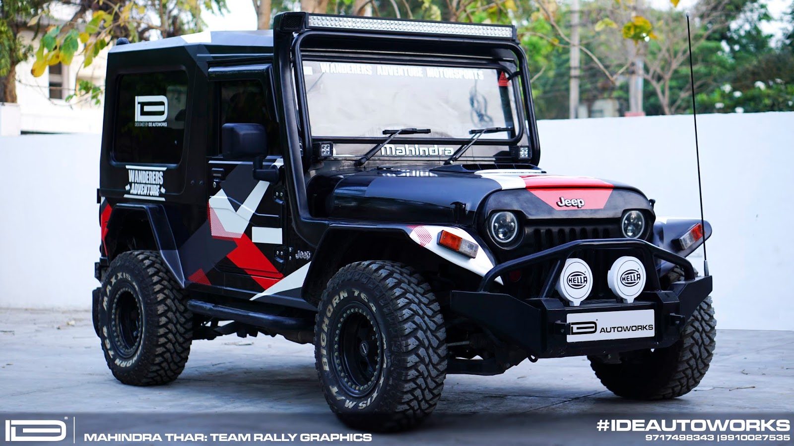Rally Team Livery: Mahindra Thar | IDE Autoworks