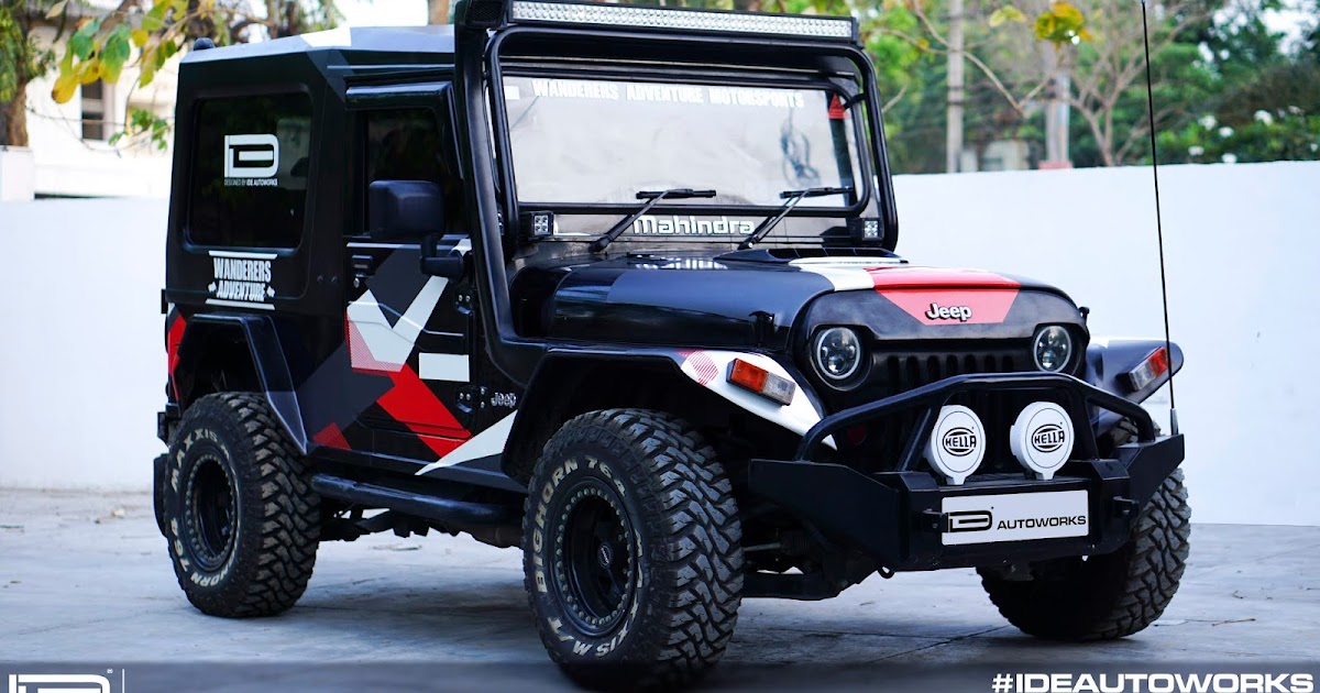 Rally Team Livery: Mahindra Thar | IDE Autoworks