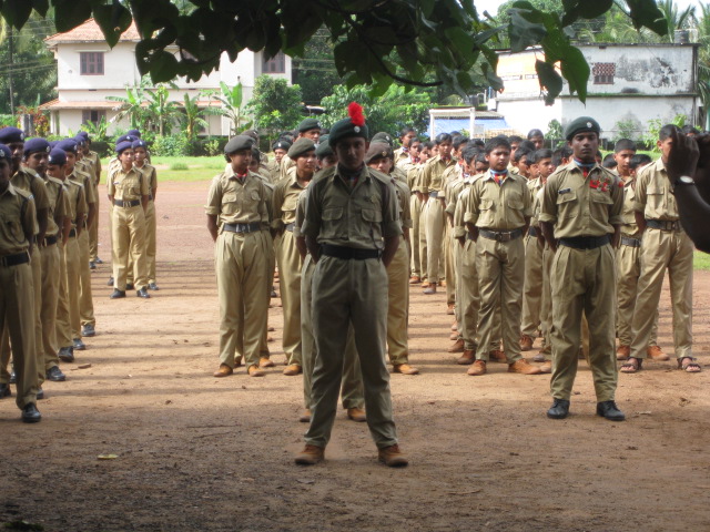 GOVT.HIGHER SECONDARY SCHOOL CHAYOTH: NCC