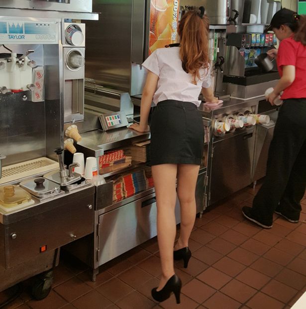 Mcdonalds Goddess Is A Doll Like Worker Who Becomes Viral As Her Fans Flock To The Restaurant