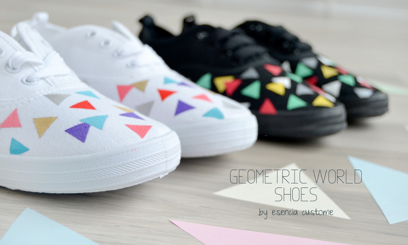 Esencia Custome: Zapatillas personalizadas - Custom sneakers: Δ ...