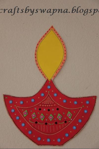 My Craft Ideas: Diwali Diyas