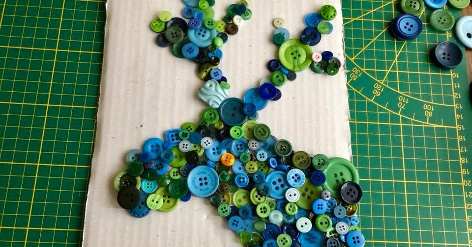 Knutselen met Gaby: Rendier van knopen