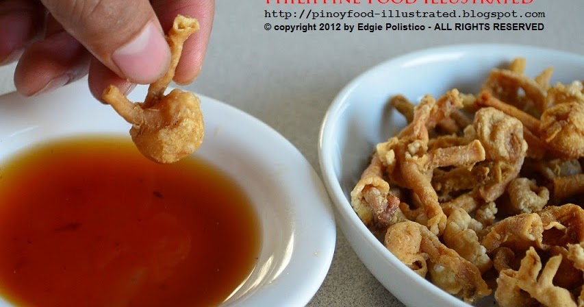 Philippine Food Illustrated: chicharon buchi