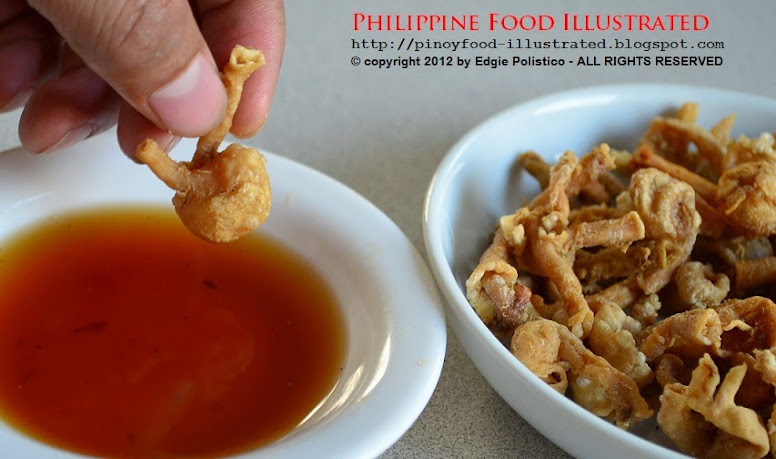 Philippine Food Illustrated: chicharon buchi